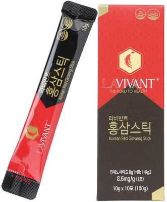 LAVIVANT Korejský ženšen & jujuba 30 x 10 g | Pilulka.cz