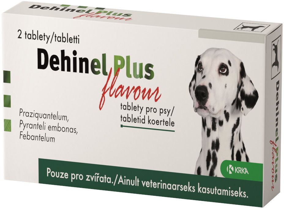 Dehinel Plus Flavour Tablety pro psy 2 tablet | Pilulka.cz